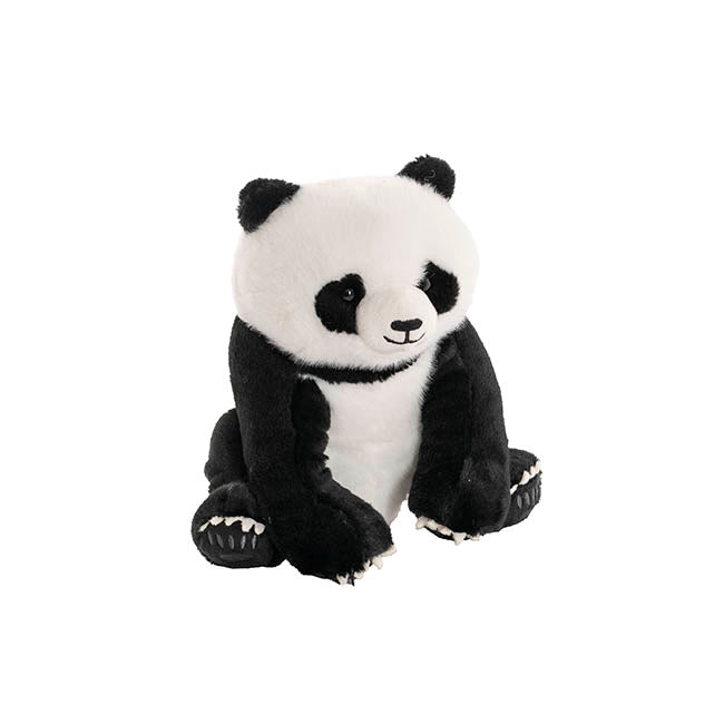Panda Pow Plush Soft Toy Black & White (20cmST) – The Soft Toy Shop