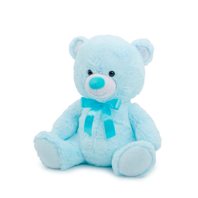 Toby Relay Teddy Baby Blue (25cmST) – The Soft Toy Shop